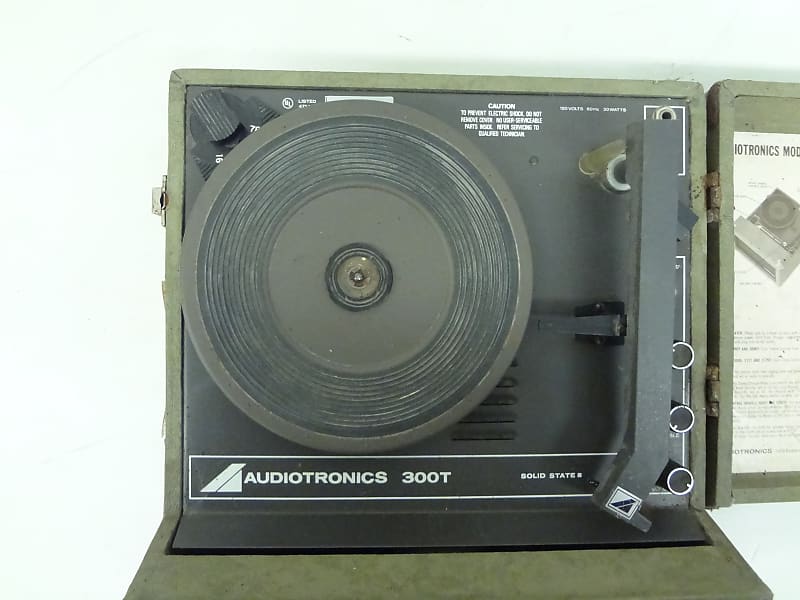 Audiotronics 300T Vintage Record Player and Amplifier - | Reverb