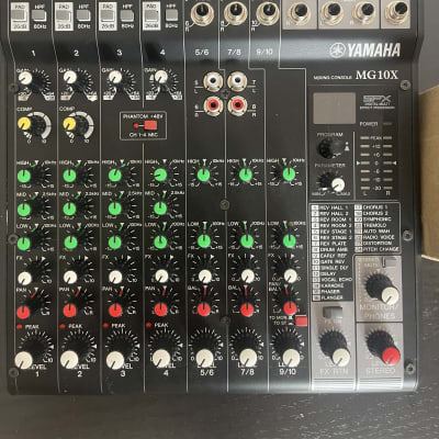 Yamaha MG10x 10 Channel Analogue Mixing Console 2021 - | Reverb UK
