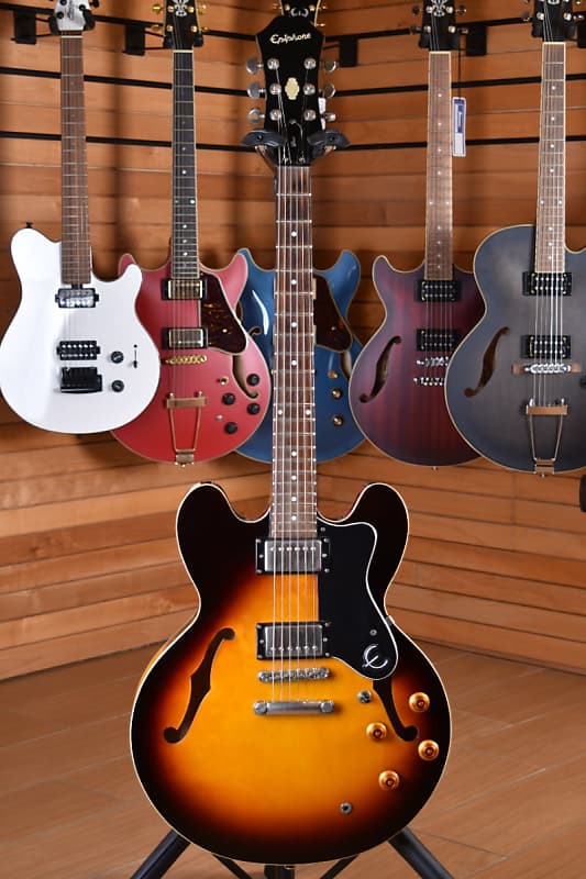 Epiphone Dot Vintage Sunburst | Reverb