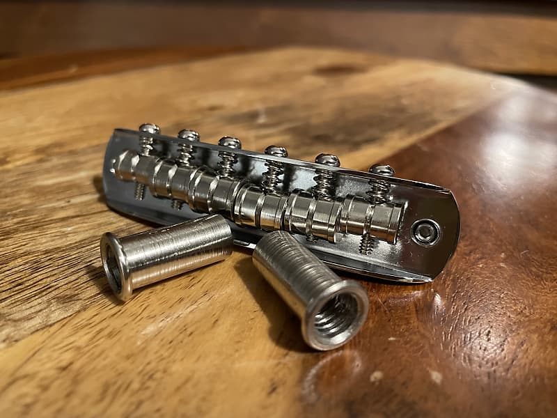 Fender Jazzmaster/Jaguar bridge with posts 2020s Chrome | Reverb