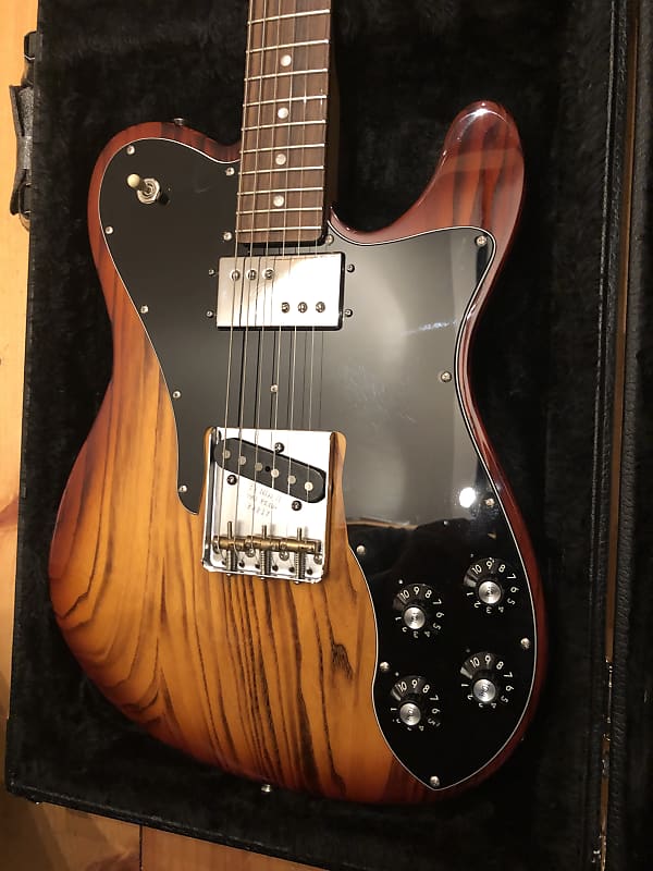 Fender Limited edition US Telecaster Burnt pine tele Burnt | Reverb