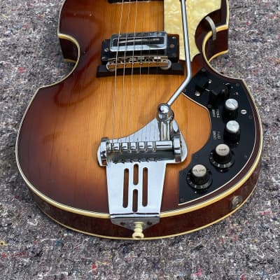 Hofner 459-VTZ Violin Guitar 1967 - Violin Sunburst | Reverb