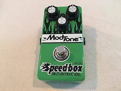 Modtone Speedbox Distortion Pedal Green | Reverb