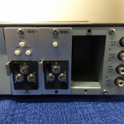 TOA 900 Series II Amplifier A-912MK2 W/ M-11 & U-01 Modules | Reverb