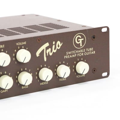 1990 Groove Tubes Trio Switchable Tube Preamp For Guitar | Reverb