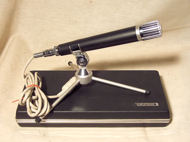 Grundig GDM 322 Dynamic Microphone from the 60/70" | Reverb