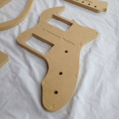 72 Thinline - Guitar Router Template Set - 1/2" MDF CNC - | Reverb