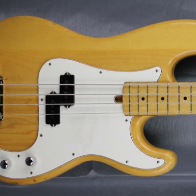 Greco Precision Bass PB'70 Electric Bass 1970s - Ash VNT - | Reverb