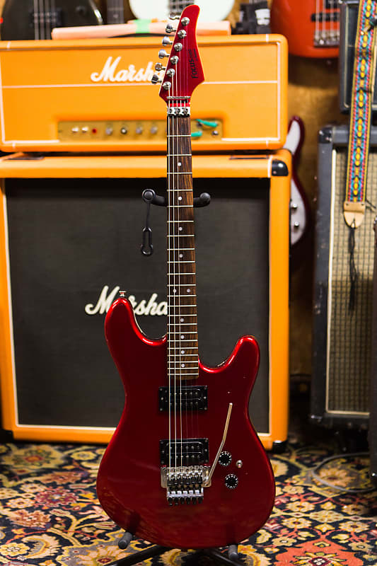 Kramer Focus 2000 1983 - Candy Apple Red ESP built Original | Reverb