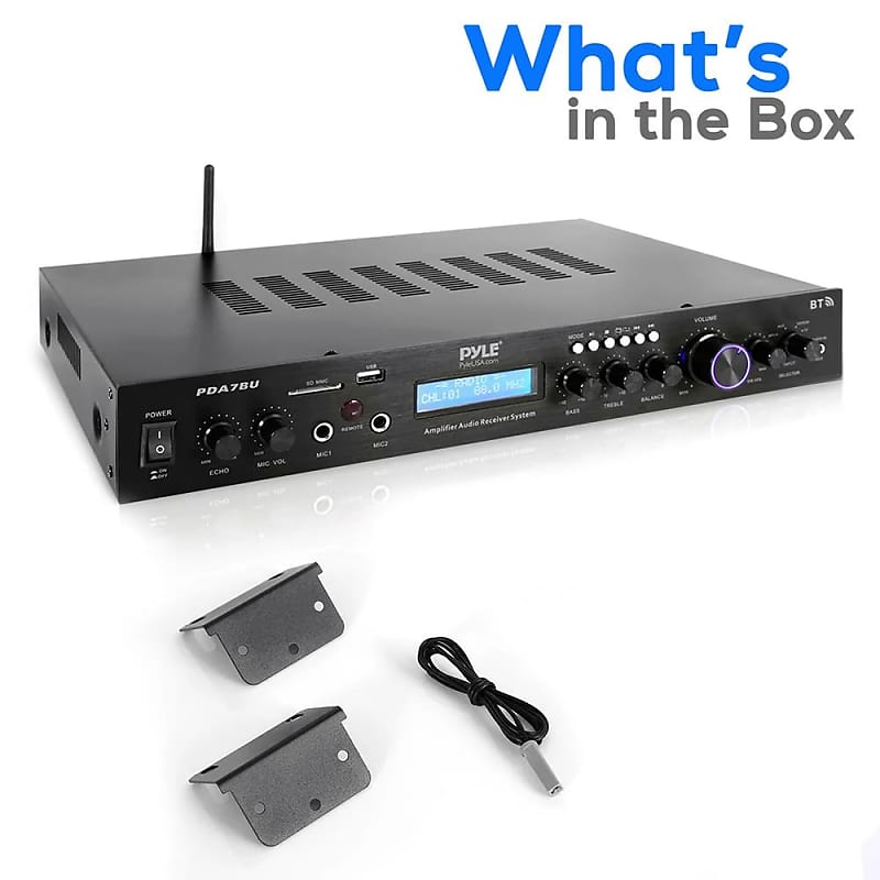 Pyle® Home Theater Audio Receiver with Bluetooth® - PDA7BU | Reverb