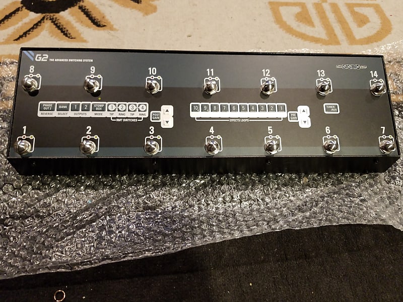 GigRig G2 Effects Pedal Switching System Black | Reverb