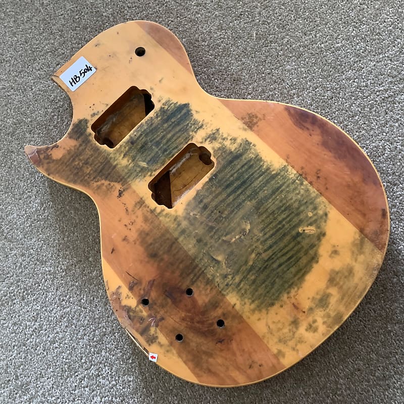 Left Hand LP Style Guitar Body DIY Project | Reverb