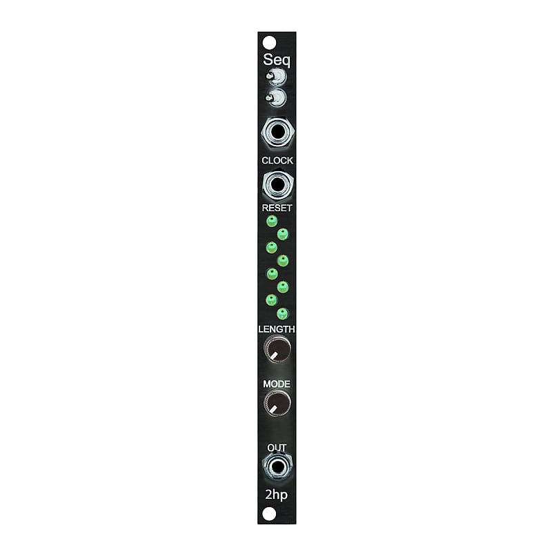 2hp SEQ Eurorack Sequencer Module (Black) | Reverb