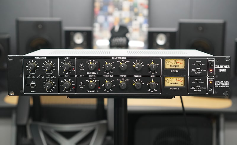 Drawmer 1960 Vacuum Tube Compressor Preamplifier | Reverb