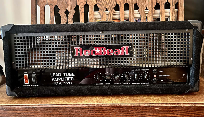 Red Bear MK120 1990s - Black Carpet | Reverb