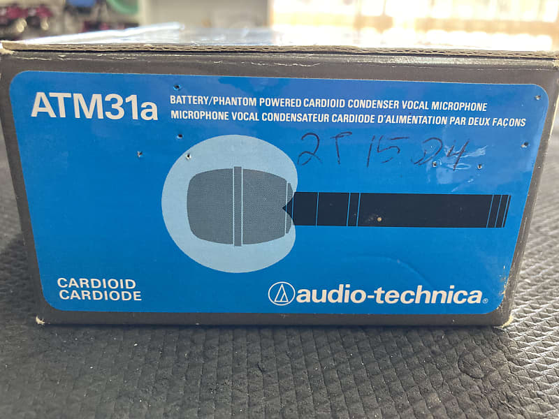 Pair of 1990s Audio Technica ATM31a Cardiod Condenser | Reverb