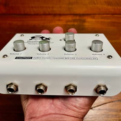 Aphex HeadPod 454 4-channel Headphone Amplifier 2000s - steel | Reverb