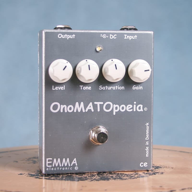 Emma Electronic OnoMATOpoeia booster/overdrive effects pedal | Reverb