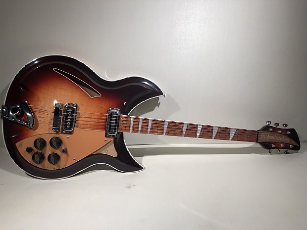 Rickenbacker 381 Custom-made Montezuma Brown/Gold (one of a | Reverb