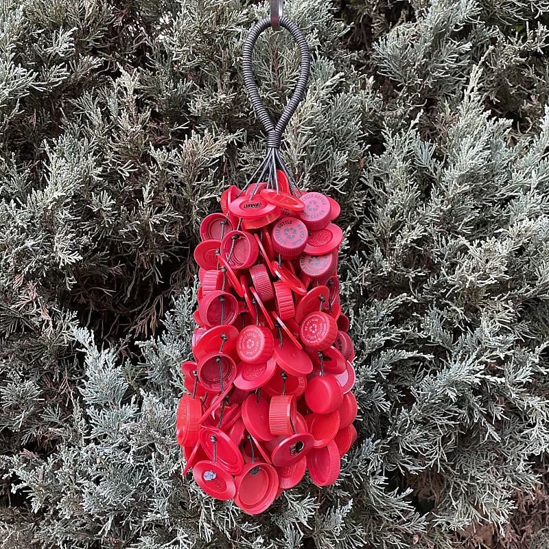 Upcycled Percussion - Extra Large Plastic Bottle Cap & Poker | Reverb