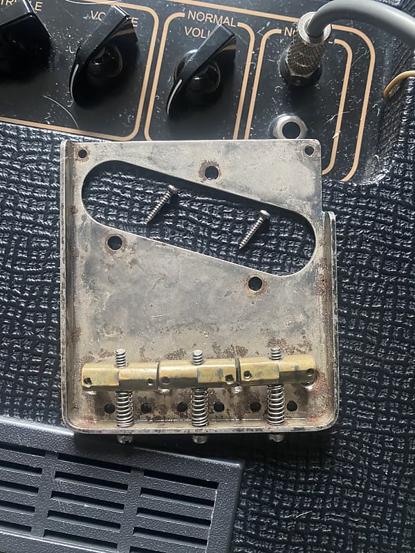 Callaham Vintage T Model Tele Bridge Assembly - Relic | Reverb