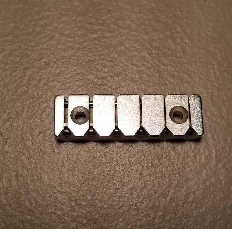 Wilkinson Brushed Chrome Roller nut, 10g 1980's/90's | Reverb