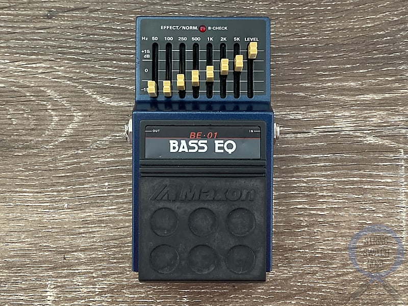 Maxon BE-01, Bass EQ, 8 Band, Made In Japan, 1980s, Vintage | Reverb