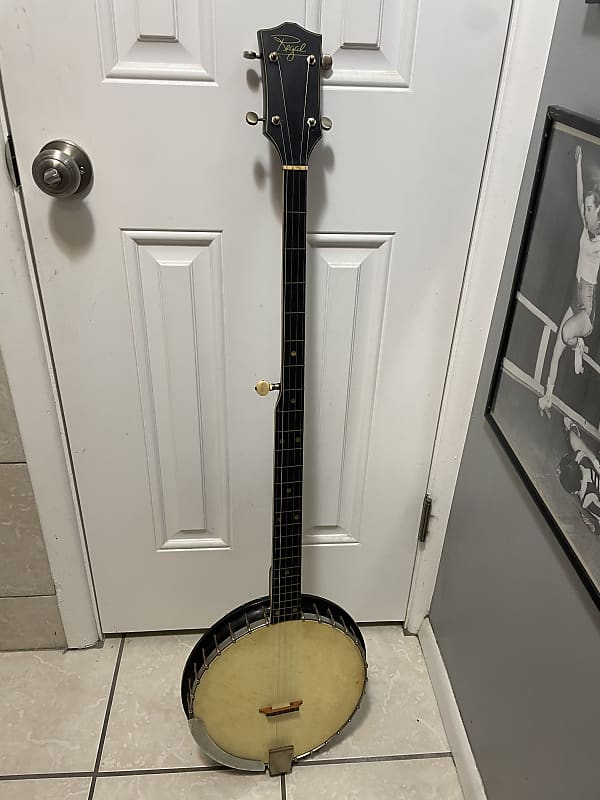 Regal long neck banjo 1960s - remo | Reverb