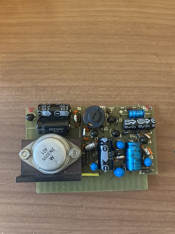 Neve B283 AMPLIFIER CARD 1970 - Green | Reverb