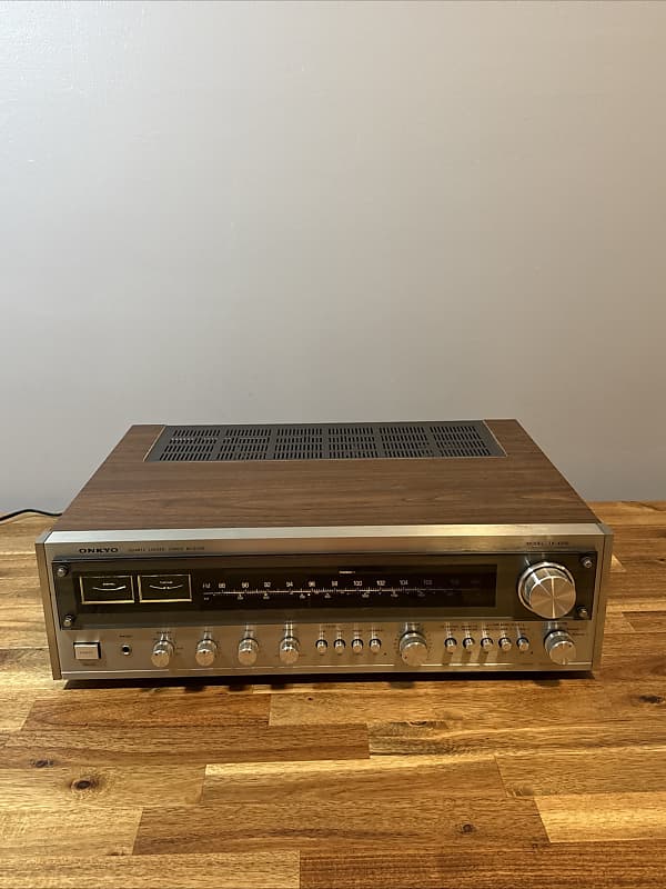 Onkyo Tx 4500 receiver integrated amplifier am fm radio phono | Reverb