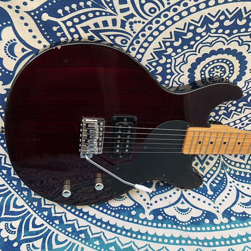 Home-Made Tele-Jr. Parts-0-Caster Solid Body Double Cut | Reverb