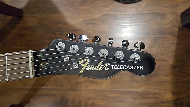 Custom Telecaster Neck Black Transparent | Reverb