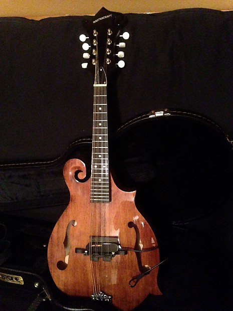 Mastercraft F Style Mandolin w Lace Sensor Pickup | Reverb