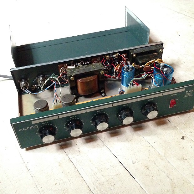 Altec 1611A Vintage Mixer Power Amplifier w/ 1578A | Reverb