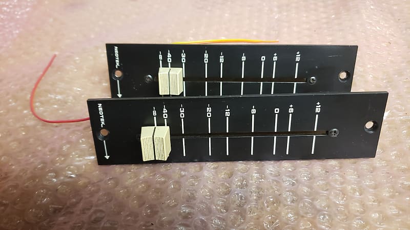 Neotek Series 1 Faders Black | Reverb