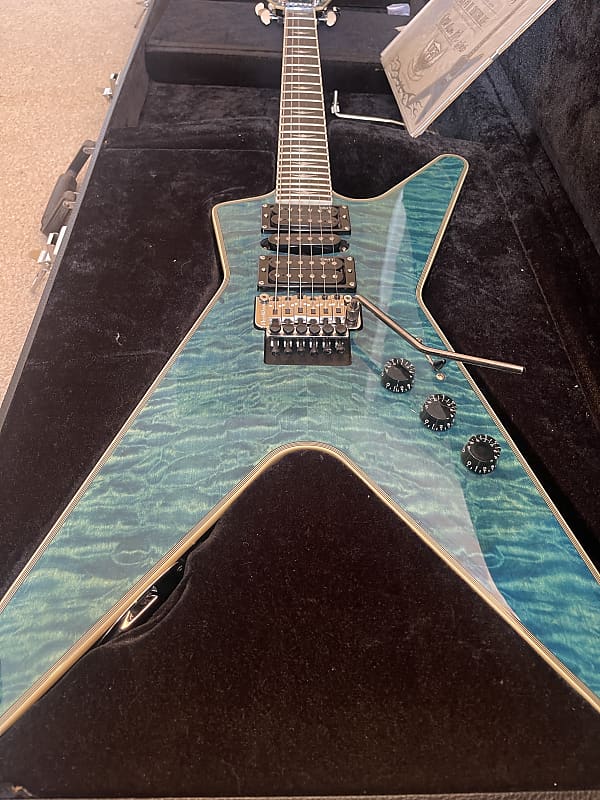 Dean DCR #8 ML Switchblade 6 of 100 2013 - Trans Blue | Reverb UK