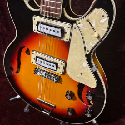 Bruno Maxitone ES-335 Style Electric Guitar - Pearloid | Reverb