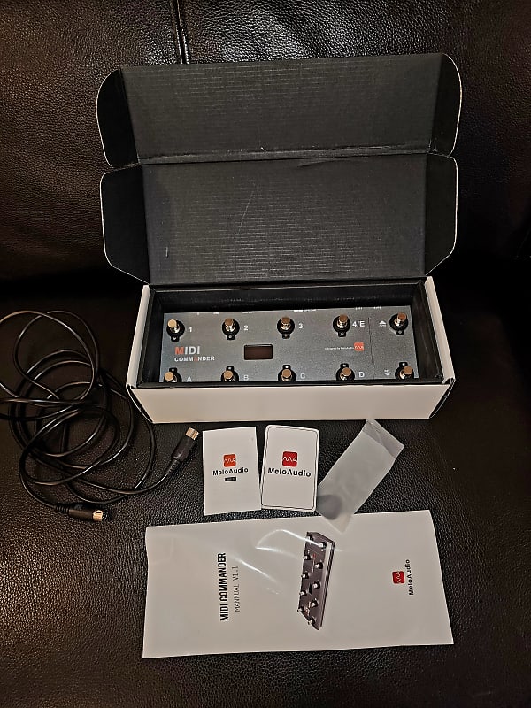 Melo Audio TS MIDI COMMANDER Electric Guitar Switcher MIDI | Reverb