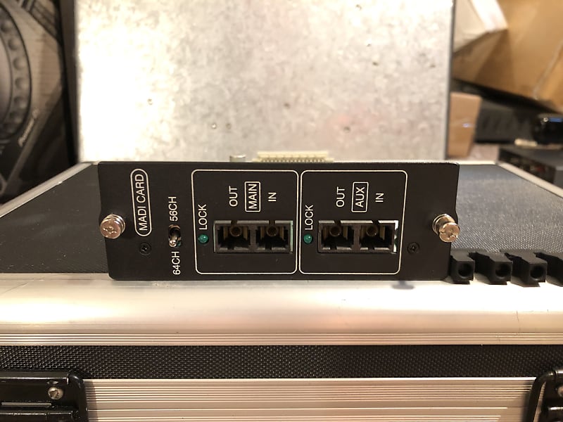 Soundcraft MADI Optical card dual SC Stagebox Expression | Reverb