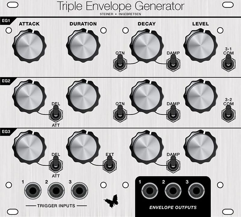 synthasystem triple envelope generator | synthCube assembled, | Reverb