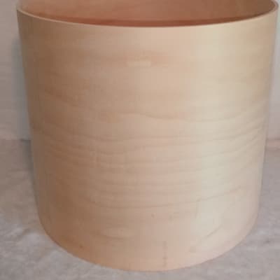 Unmarked BASS DRUM SHELL -MAPLE 10 PLY - RAW/UNFINISHED | Reverb