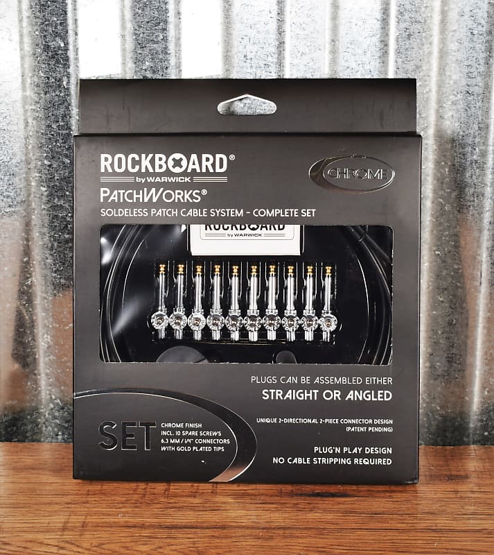 Warwick Rockboard PatchWorks Solderless Guitar Bass Effect | Reverb