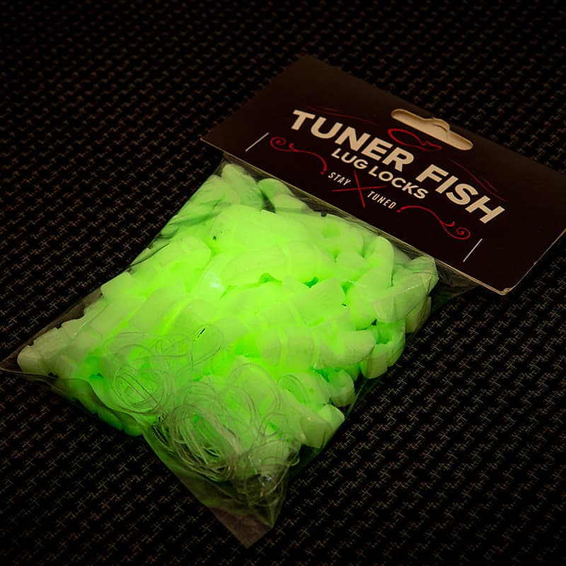 Tuner Fish Lug Locks - 50 / Glow In The Dark | Reverb