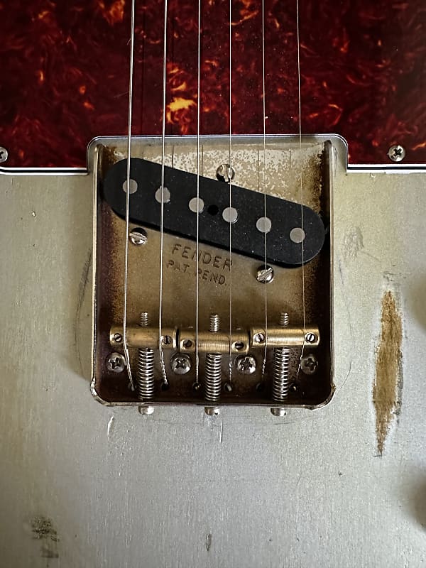 Fender Telecaster bridge - Aged | Reverb