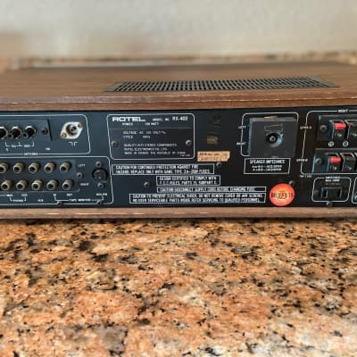 Rotel RX-403 1977; Excellent Sound! | Reverb