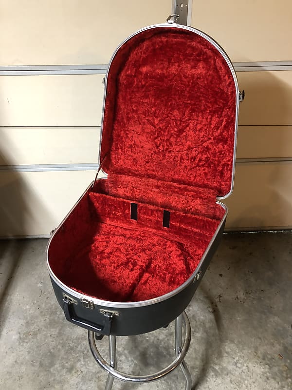 Ludwig Contoura Hard Shell Drum Case 1970s - Black | Reverb