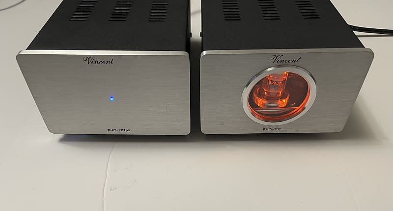 Vincent PHO-701 MM/MC Phono Preamplifier (Silver) • MINT! | Reverb