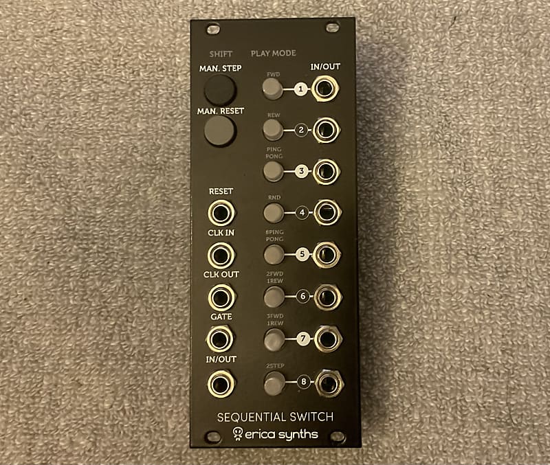 Erica Synths Sequential Switch V2 2014 - Present - Black | Reverb