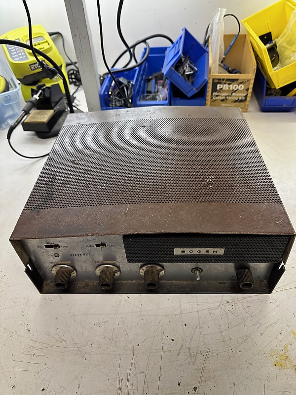 Vintage Bogen M330 Tube Amp Early Version | Reverb