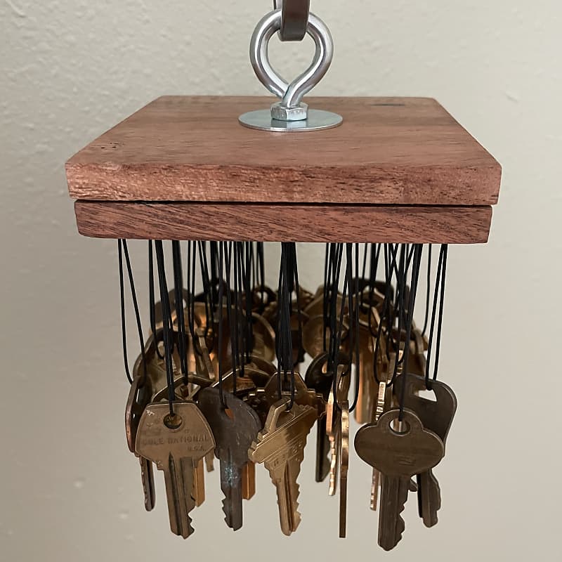 Upcycled Percussion - Key Chimes - Medium - Brass Keys | Reverb